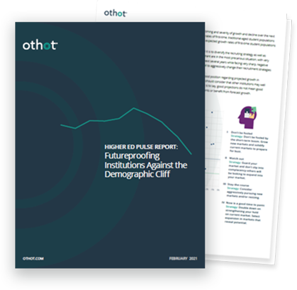 Higher Education Enrollment & Retention Solutions | Othot 412-458-4167